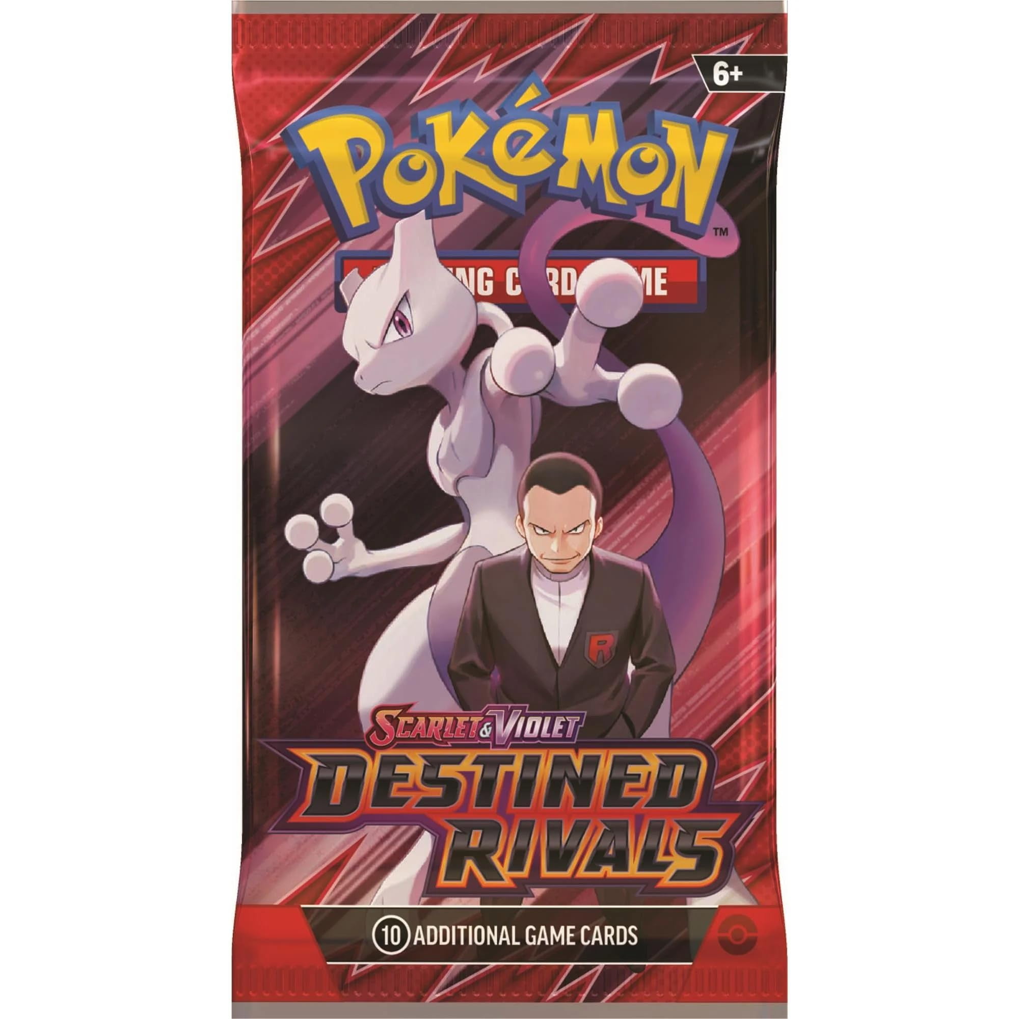 Pokemon SV10 Destined Rivals Booster Pack Team Rocket - Walmart ...