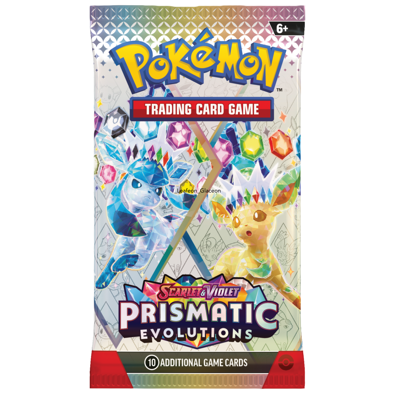 Pokemon SV8.5 Scarlet and Violet Prismatic Evolutions Booster Pack ...