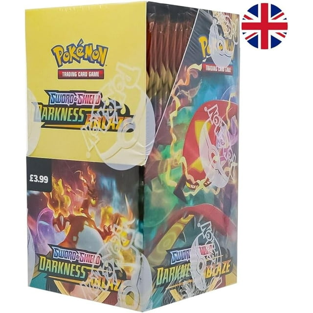 Pokemon - SWSH Darkness Ablaze Booster Box (18 Booster) - Walmart.com