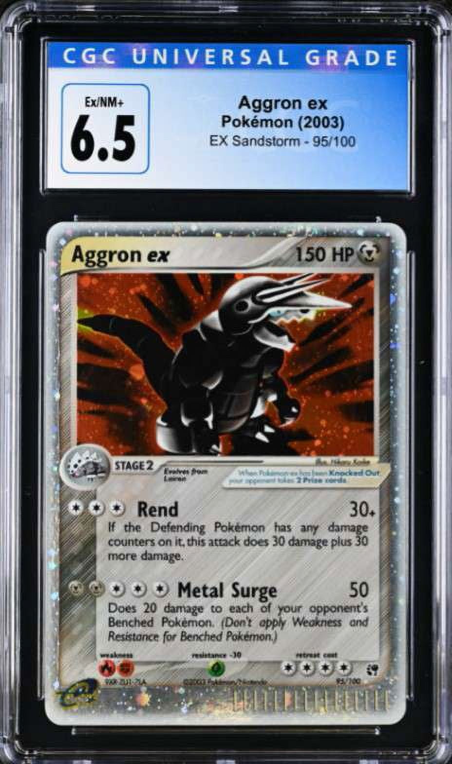 Aggron Ex Card