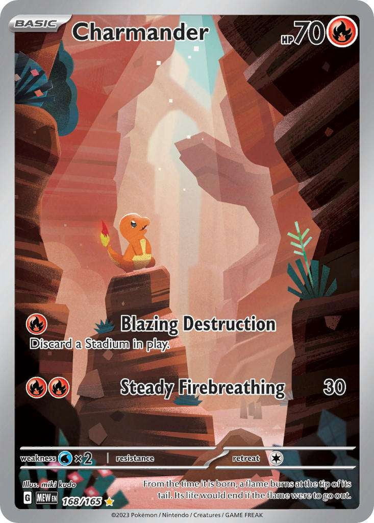 Pokemon Scarlet & Violet 151 Charmander #168 (Illustration Rare ...