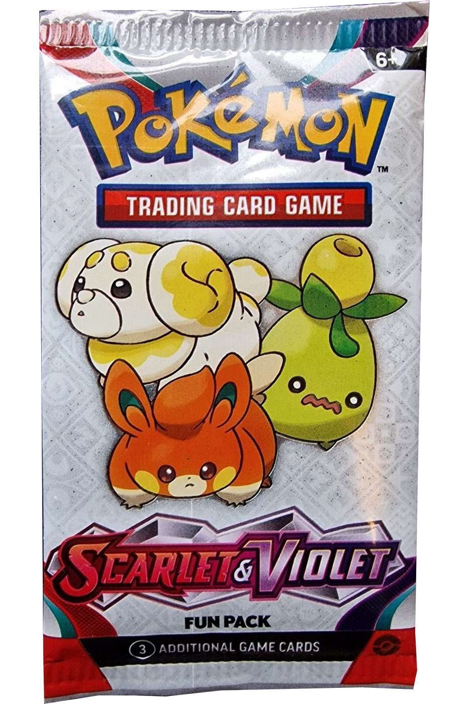 Pokemon Scarlet & Violet Base Set Booster FUN Pack (3 Cards) - Walmart.com