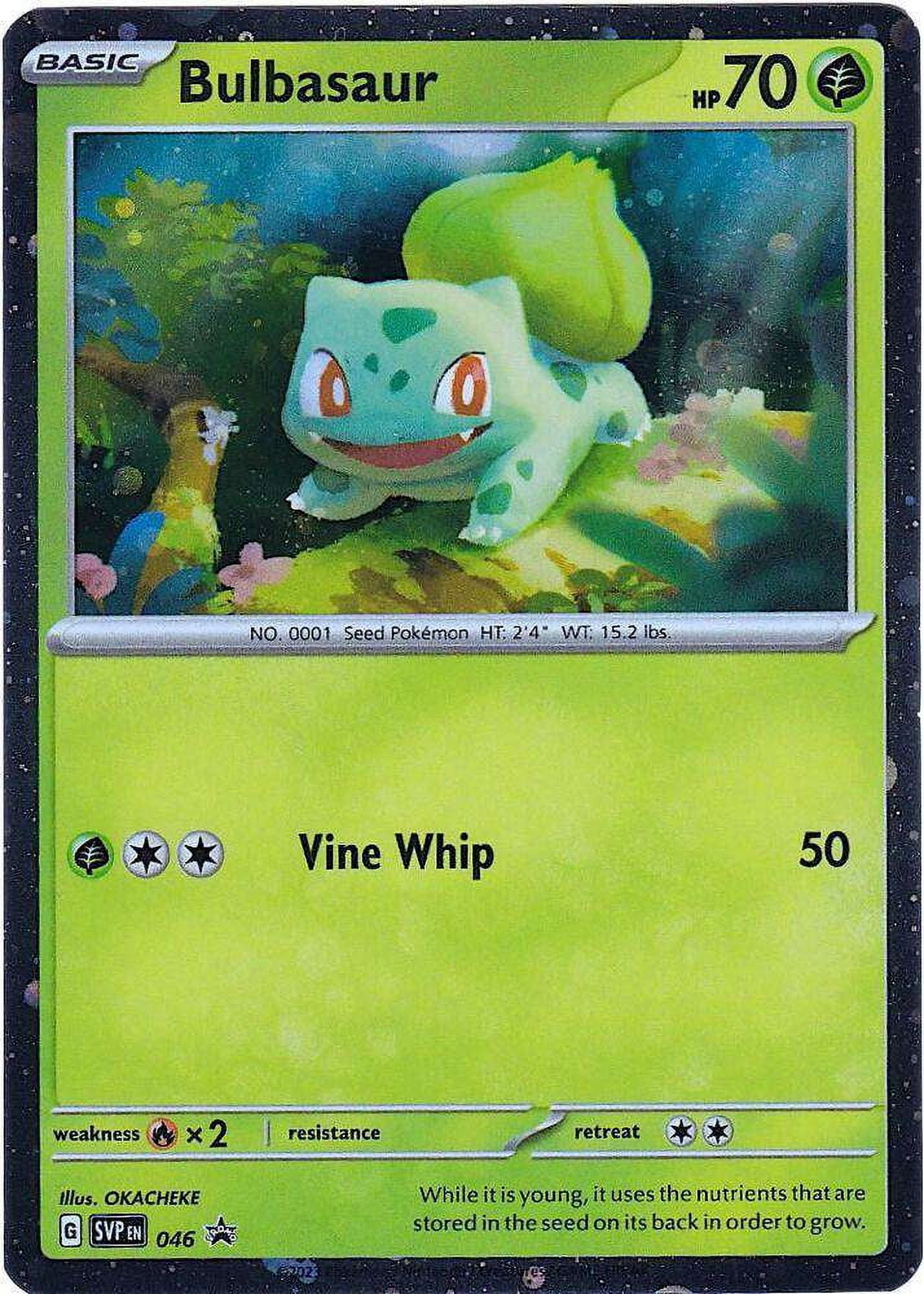 Pokemon Scarlet & Violet Bulbasaur Promo Single Card - Walmart.com
