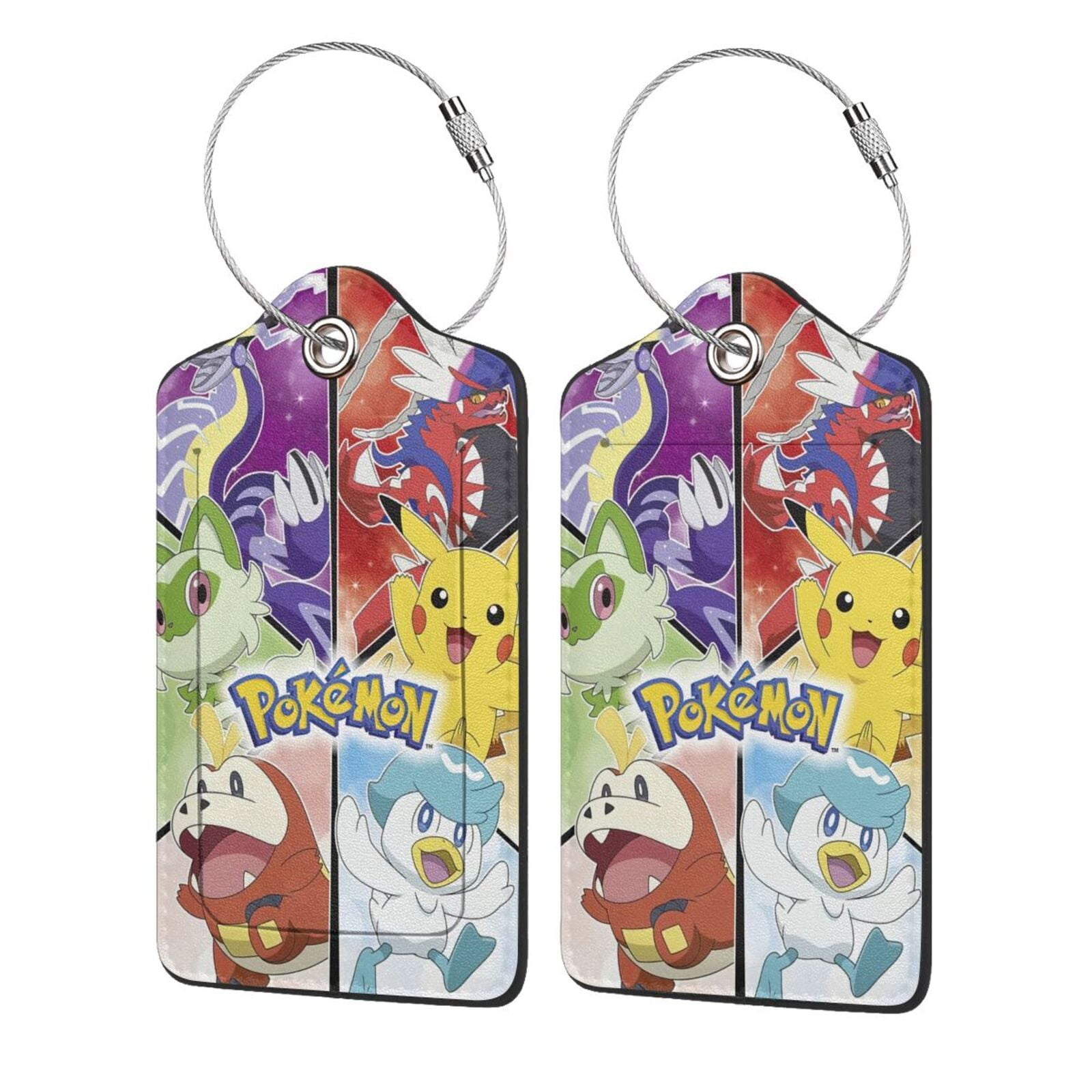 Pokemon - (Scarlet & Violet - Character Montage) Luggage Tags for ...