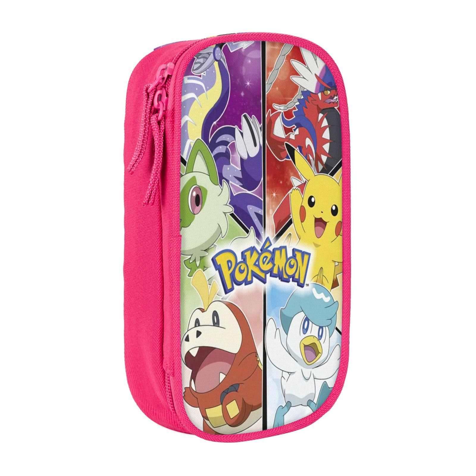 Pokemon - (Scarlet & Violet - Character Montage) Pencil Case,Pencil ...