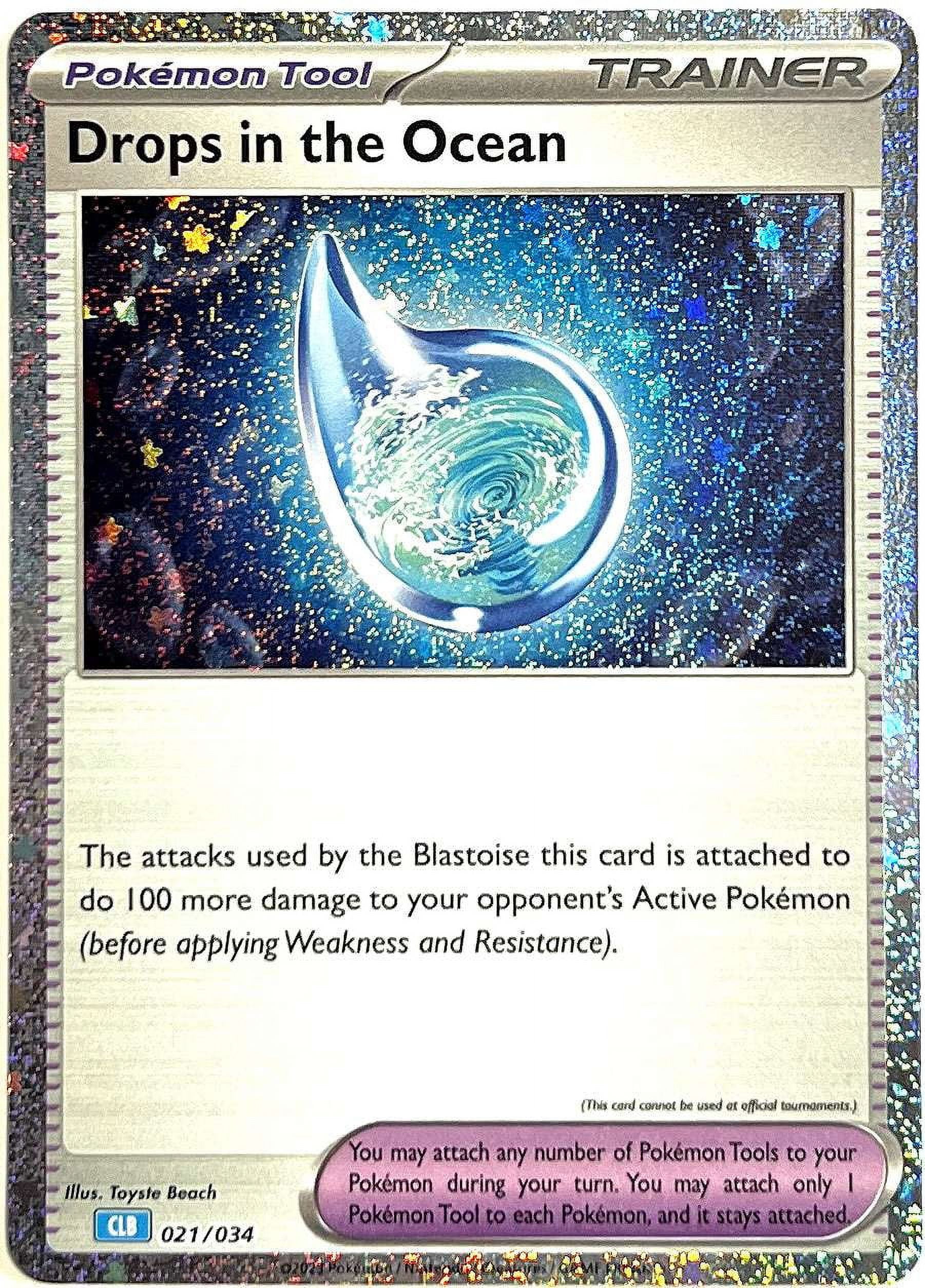 Pokemon Scarlet & Violet Cosmos Holo Promo Drops in the Ocean #021 - Walmart.com
