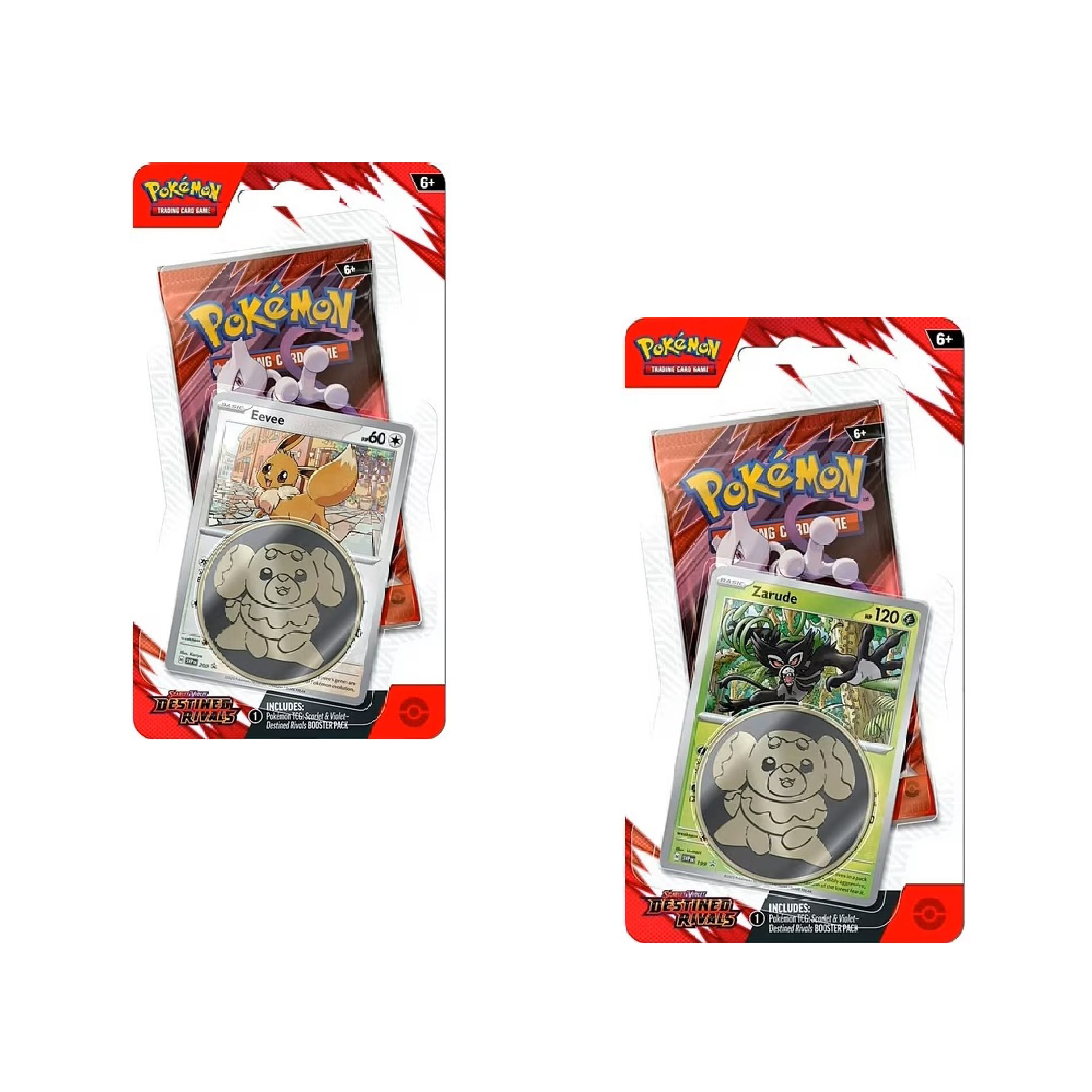 Pokemon Scarlet & Violet Destined Rivals Bundle – Eevee & Zarude ...