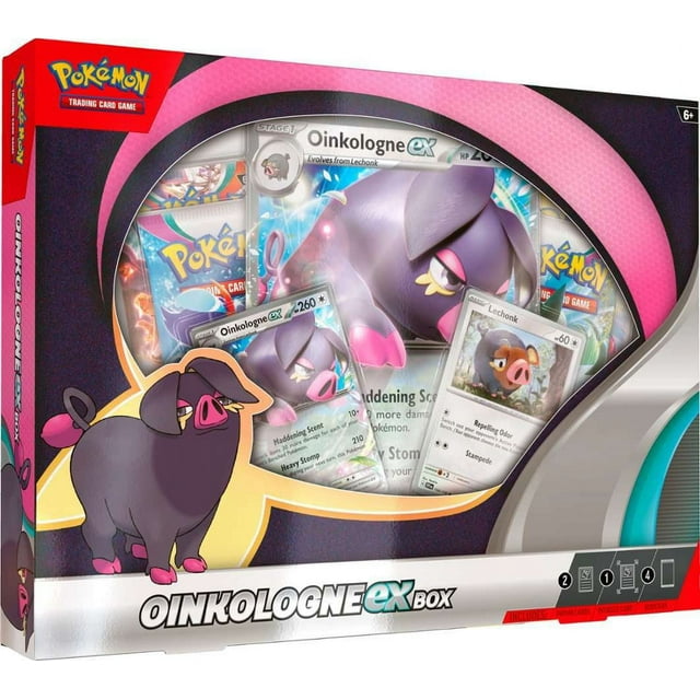 Pokemon Scarlet & Violet Oinkologne ex Box (4 Booster Packs, 2 Foil ...