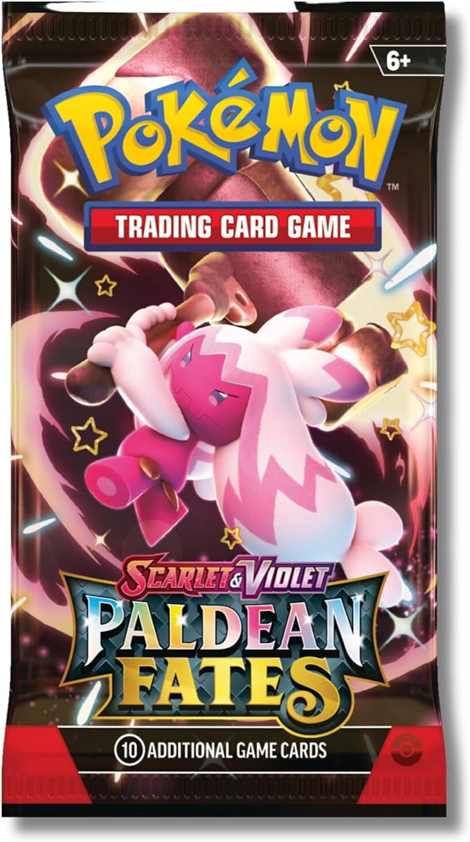 Pokemon Scarlet & Violet Paldean Fates Booster Pack | Shiny Tinkaton ...
