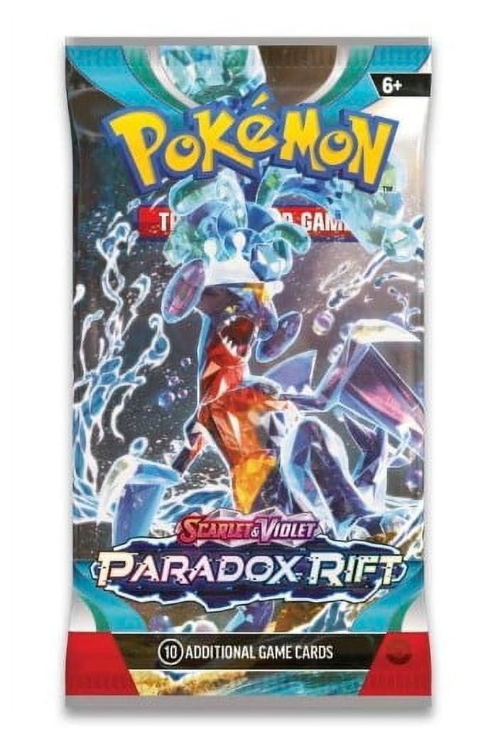 Pokemon Scarlet & Violet Paradox Rift Booster Pack | Garchomp - Walmart.com