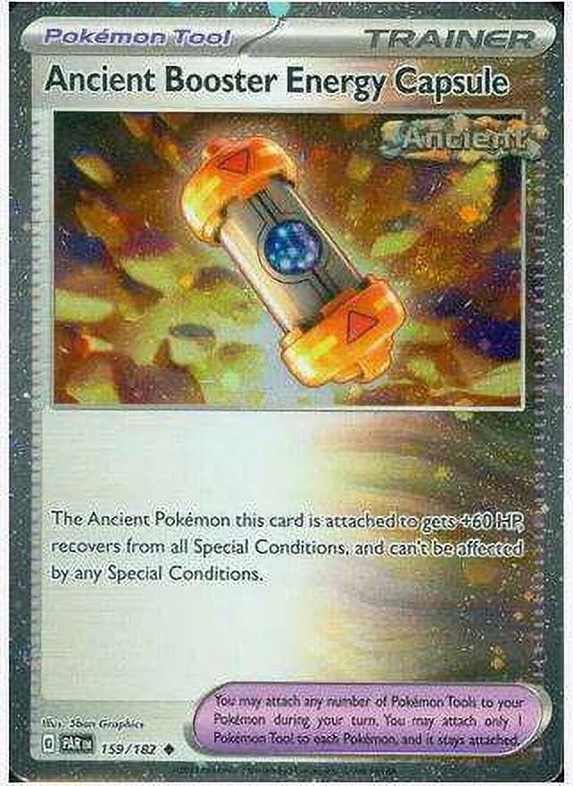 Pokemon Scarlet & Violet Promo Ancient Booster Energy Capsule #159 ...
