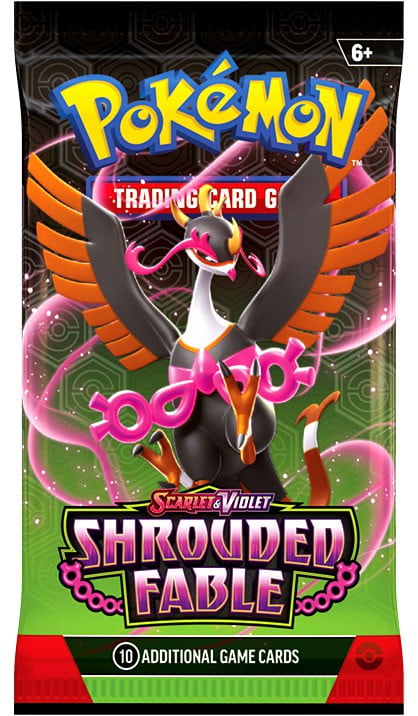 Pokemon Scarlet & Violet Shrouded Fable Booster Pack (10 Cards ...