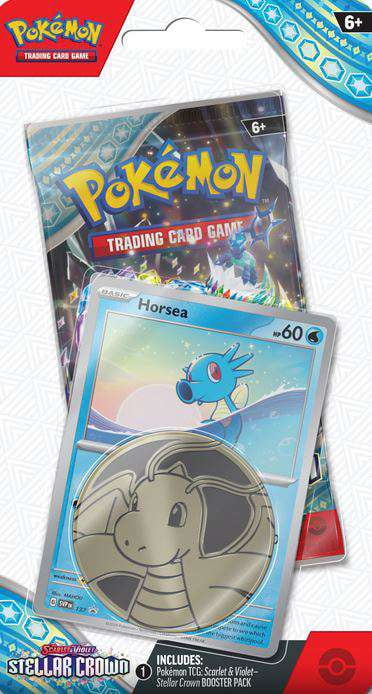 Pokemon Scarlet & Violet Stellar Crown Horsea Blister Pack (Booster ...
