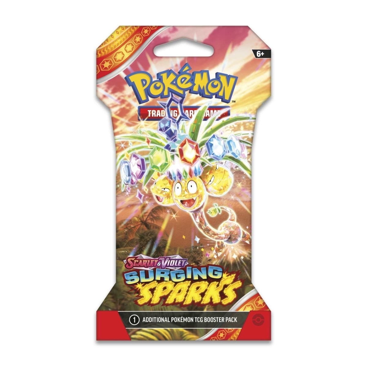Pokemon Scarlet & Violet Surging Sparks Sleeved Booster | Alolan ...