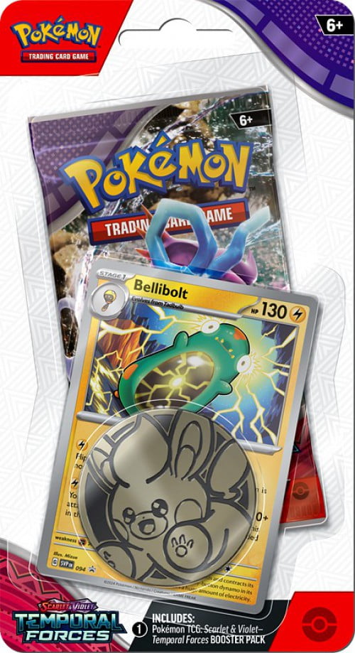 Pokemon Scarlet & Violet Temporal Forces Bellibolt Checklane BLISTER ...