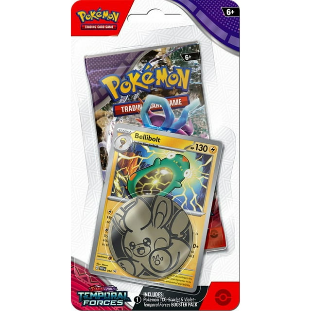 Pokemon Scarlet & Violet Temporal Forces Bellibolt Checklane BLISTER ...