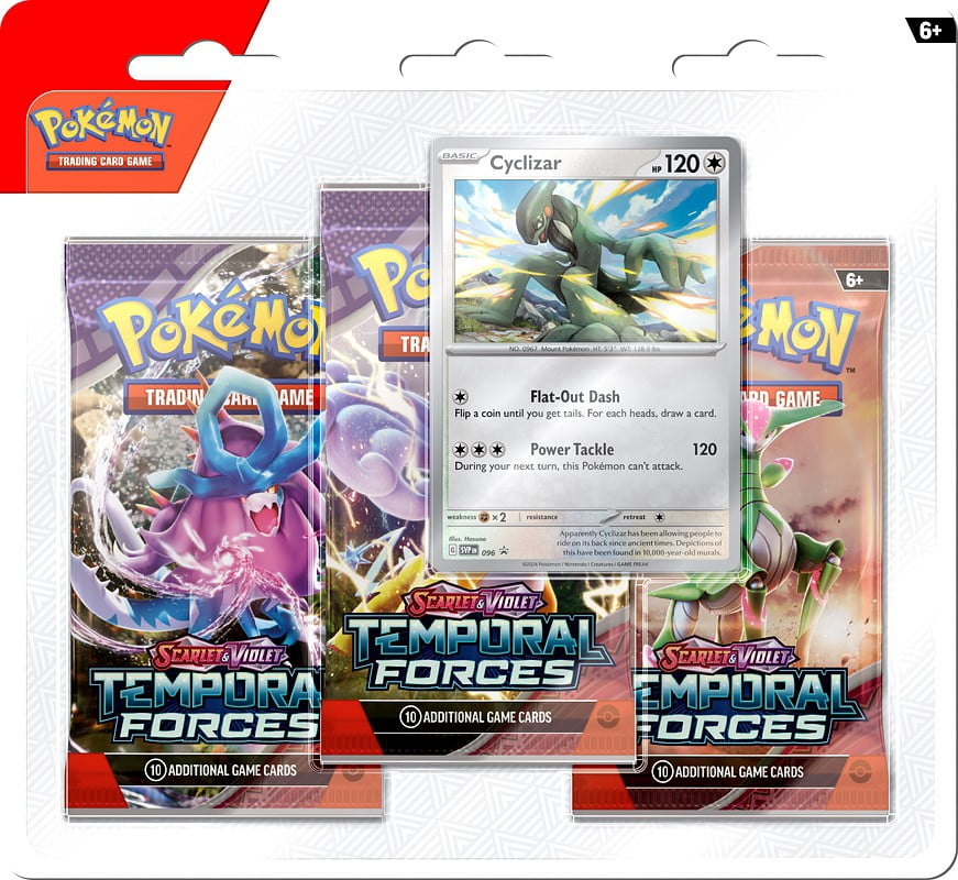 Pokemon Scarlet & Violet Temporal Forces Cyclizar Special Edition (3 ...