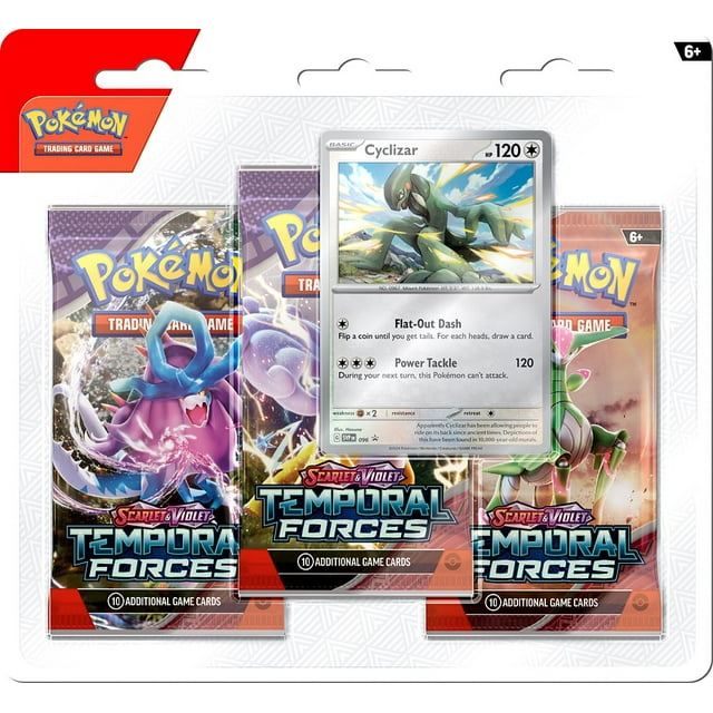 Pokemon Scarlet & Violet Temporal Forces Cyclizar Special Edition (3 ...