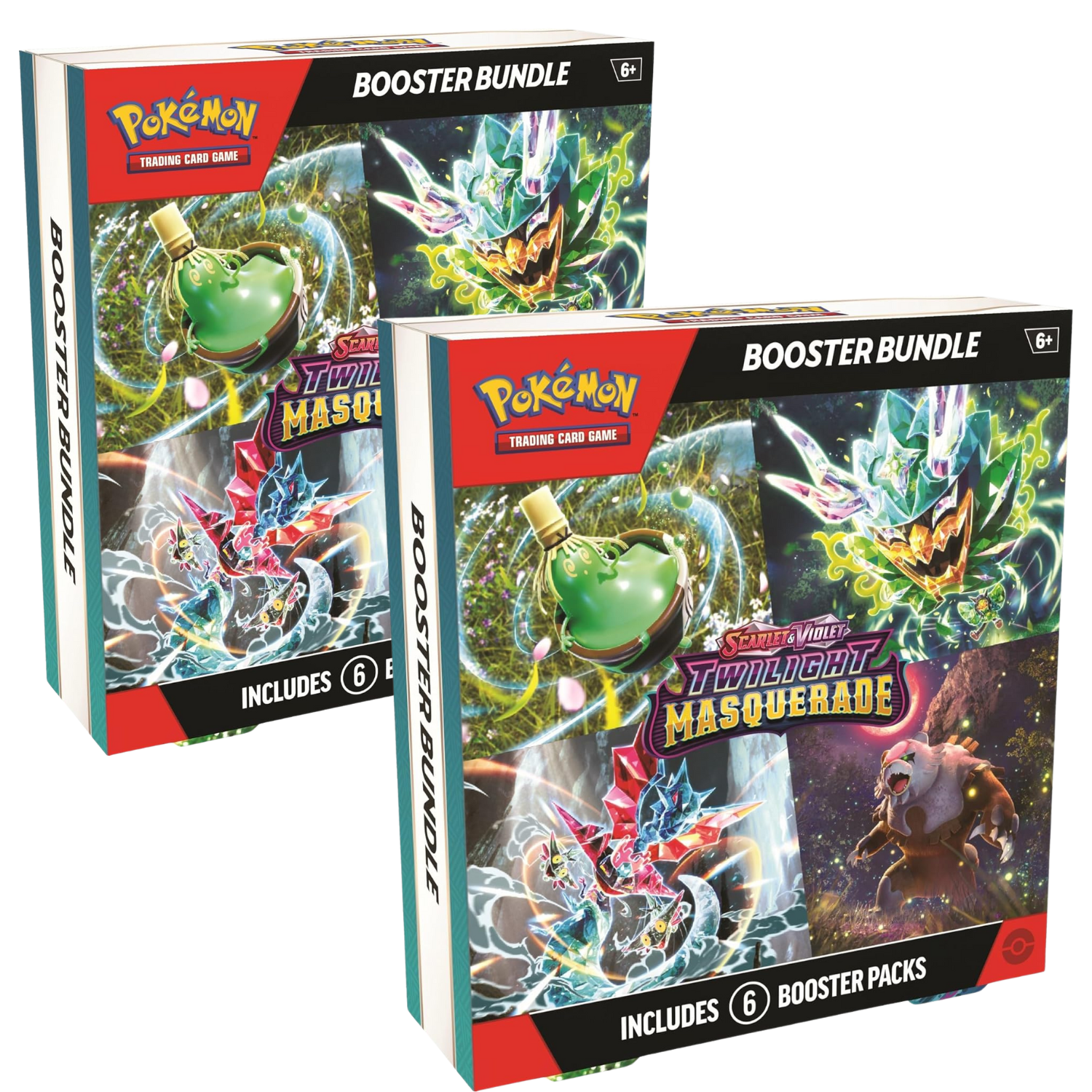 Pokemon Scarlet & Violet Twilight Masquerade Booster Bundle (2-Pack ...