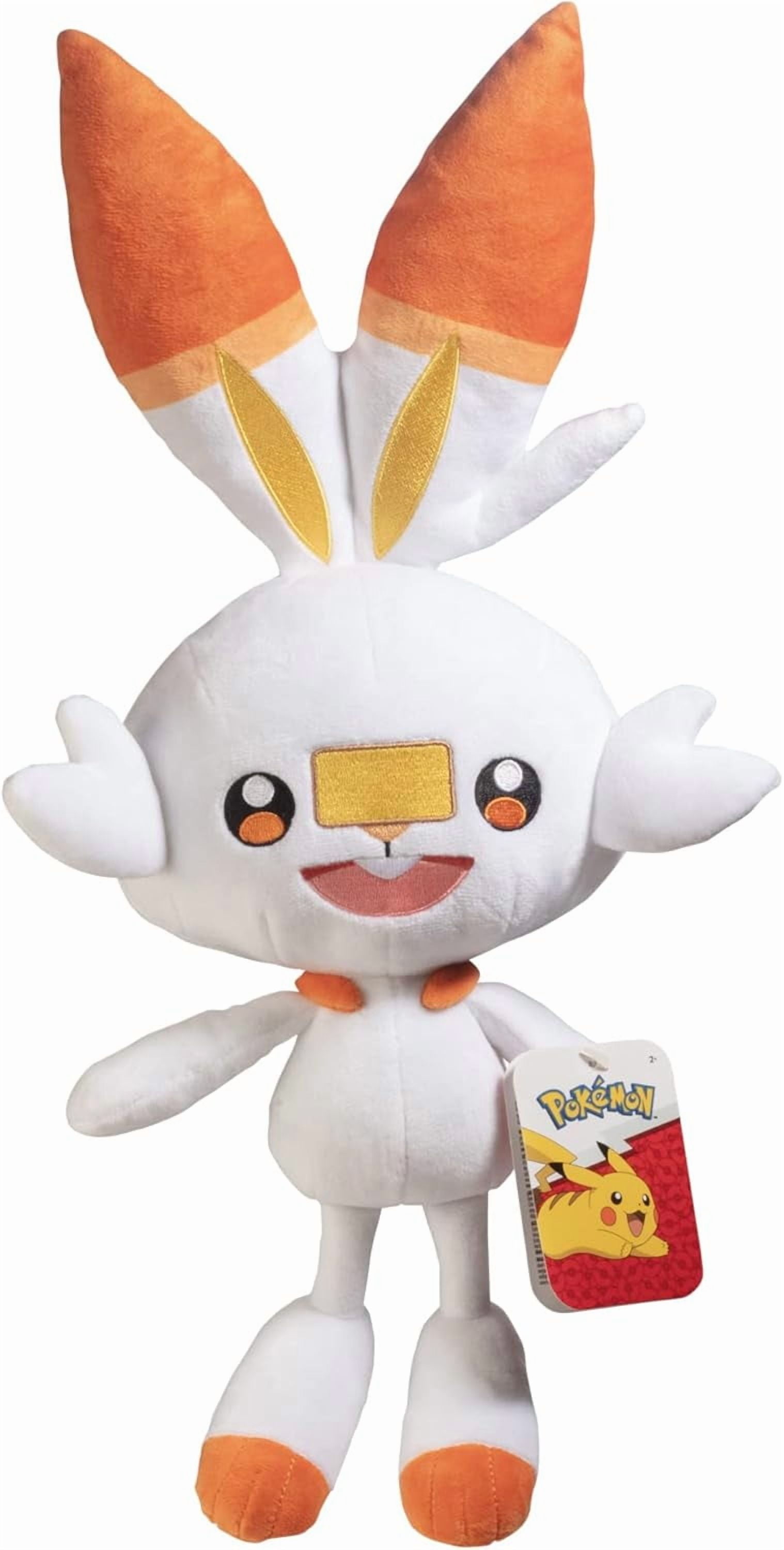 "Official Pokemon Large 12"" Scorbunny Plush Stuffed Animal Toy - Great ...