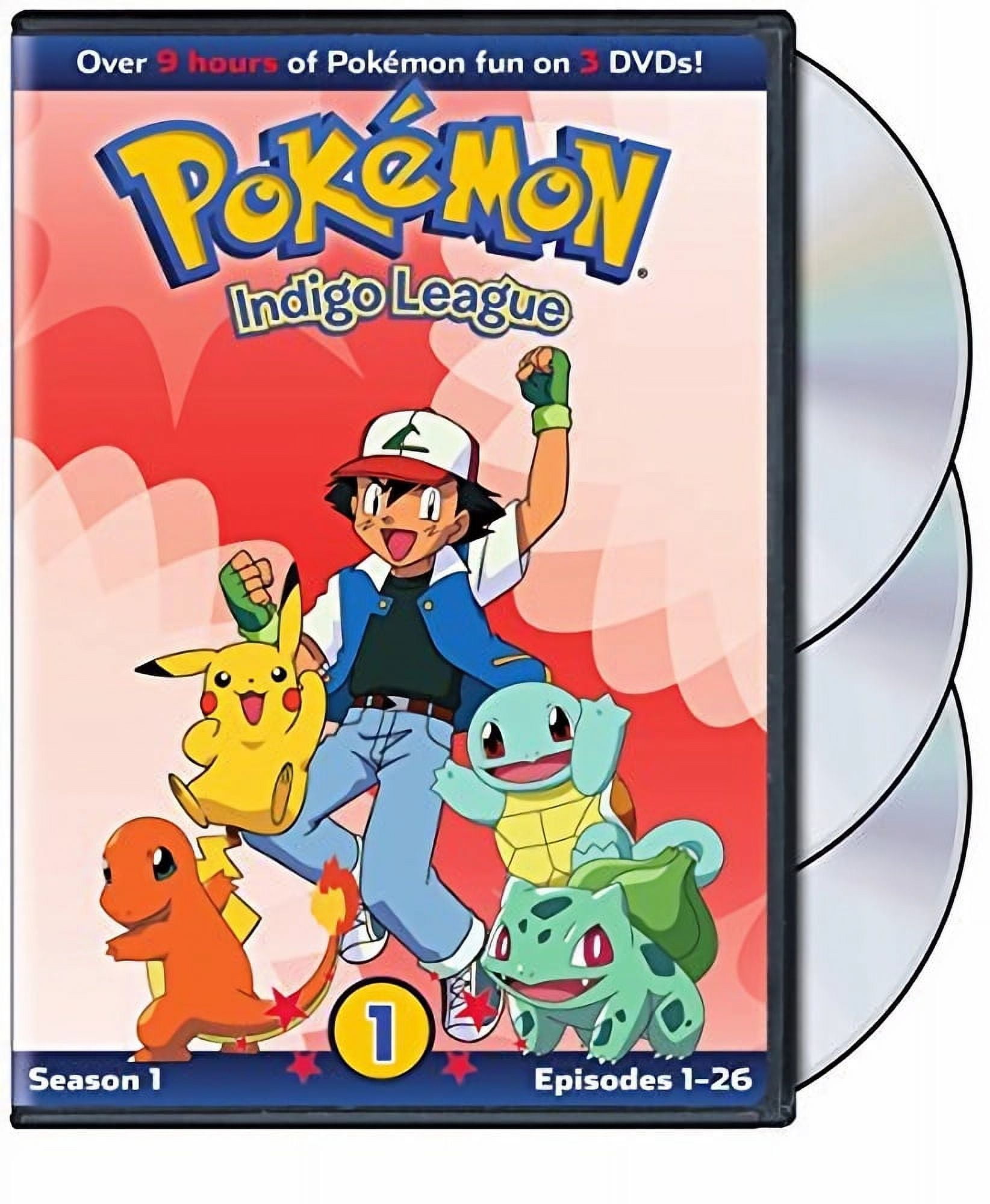Pokemon Season 1: Indigo League: Part 1 (Repackaged) [DVD] - Walmart.com