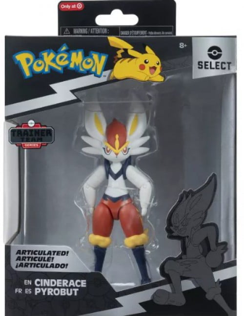 Pokemon Select Cinderace Action Figure - Walmart.com