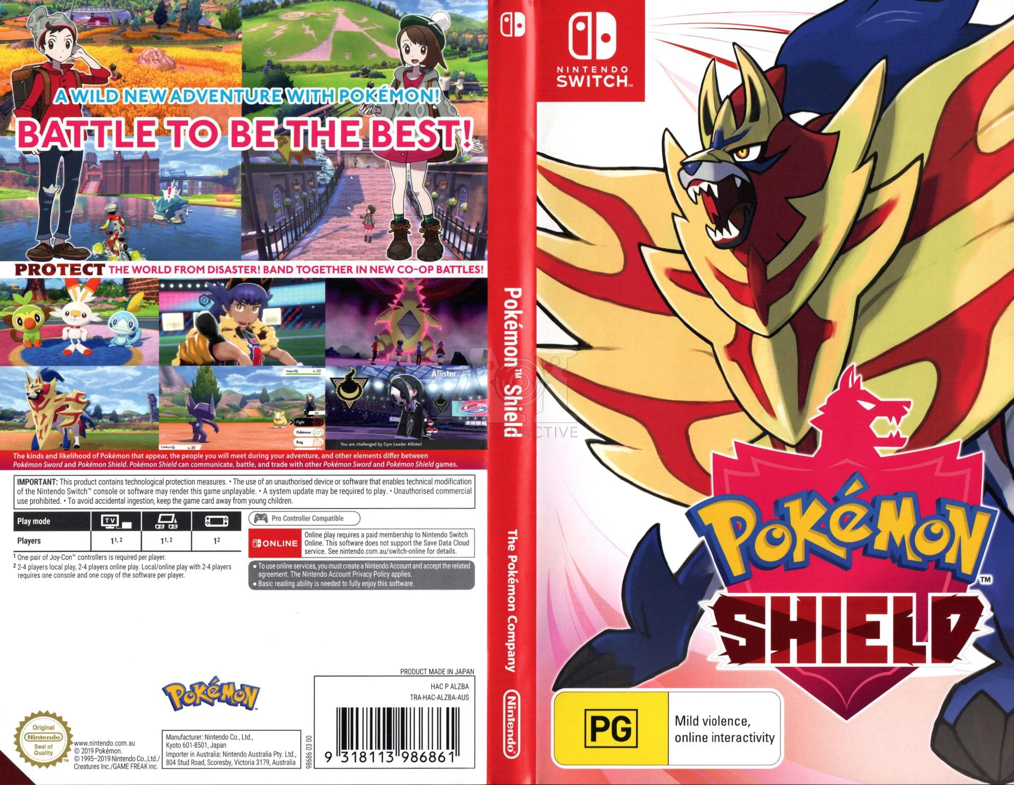 Pokemon Shield [Nintendo Switch] - Walmart.com