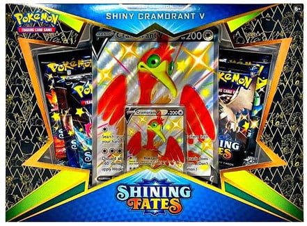 Pokemon Shining Fates Shiny Cramorant V Collection Box - Walmart.com