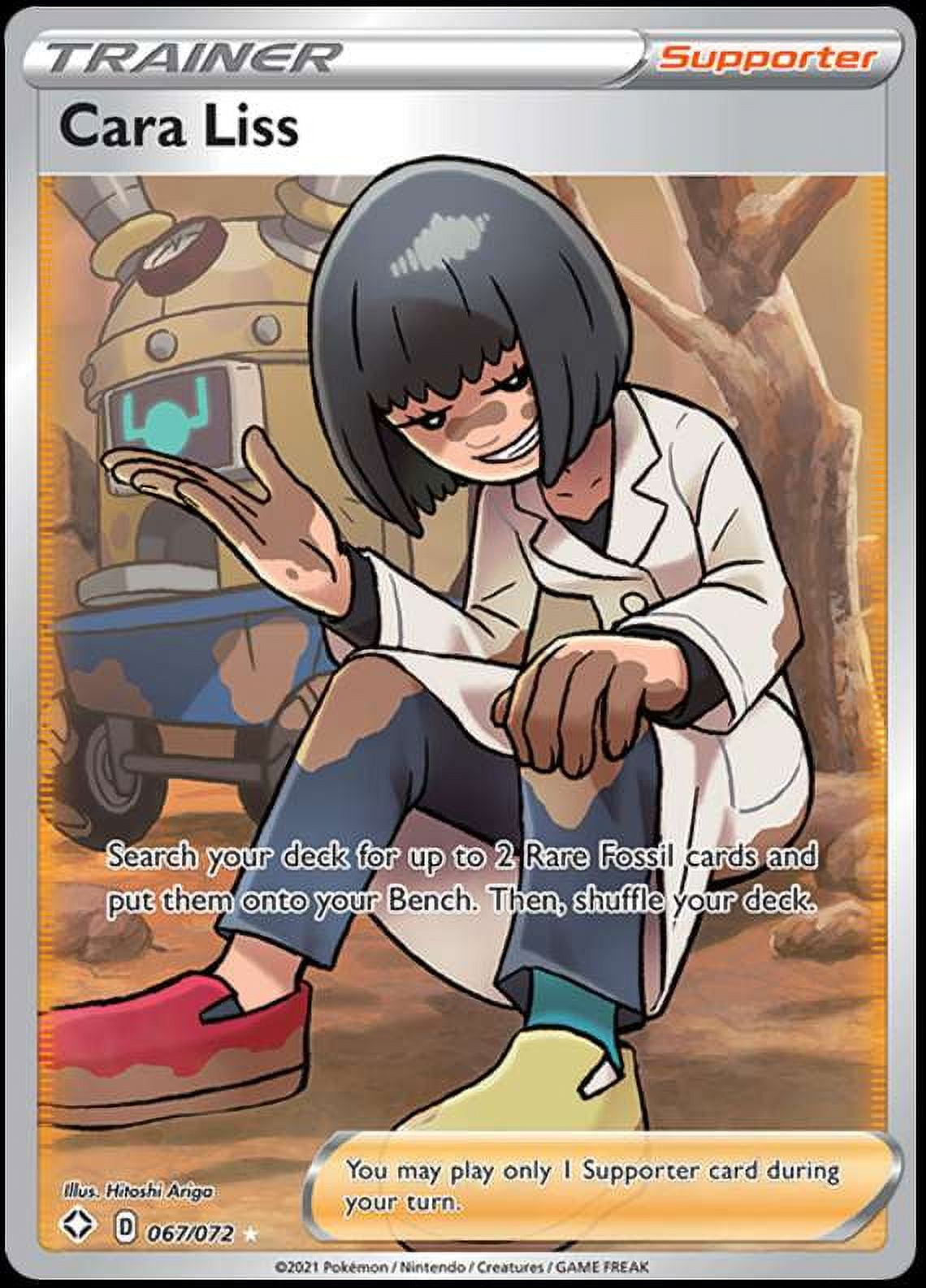 Pokemon Shining Fates Ultra Rare Cara Liss #67 - Walmart.com