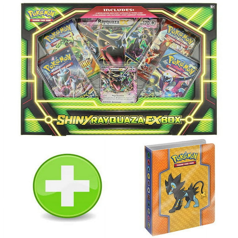 Shiny Rayquaza Ex Card