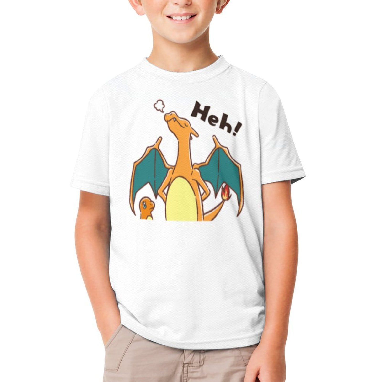 Pokemon Shirt for Girls Graphic Tees Boys Short Sleeve Crewneck Tops ...