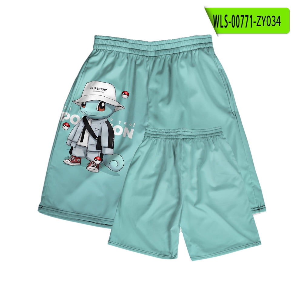 Pokemon Shorts for Mens/Womens/Boys/Girls/Kids/Teens/Toddler Summer ...