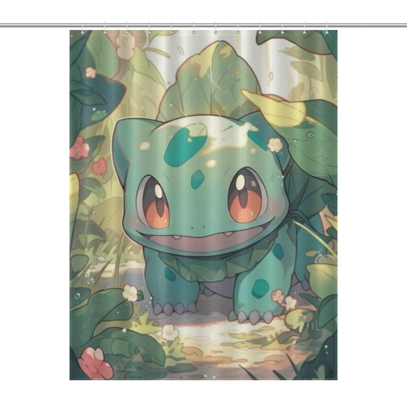 Pokemon Shower Curtain Anime Room Decor Pokemon Merch - Walmart.com