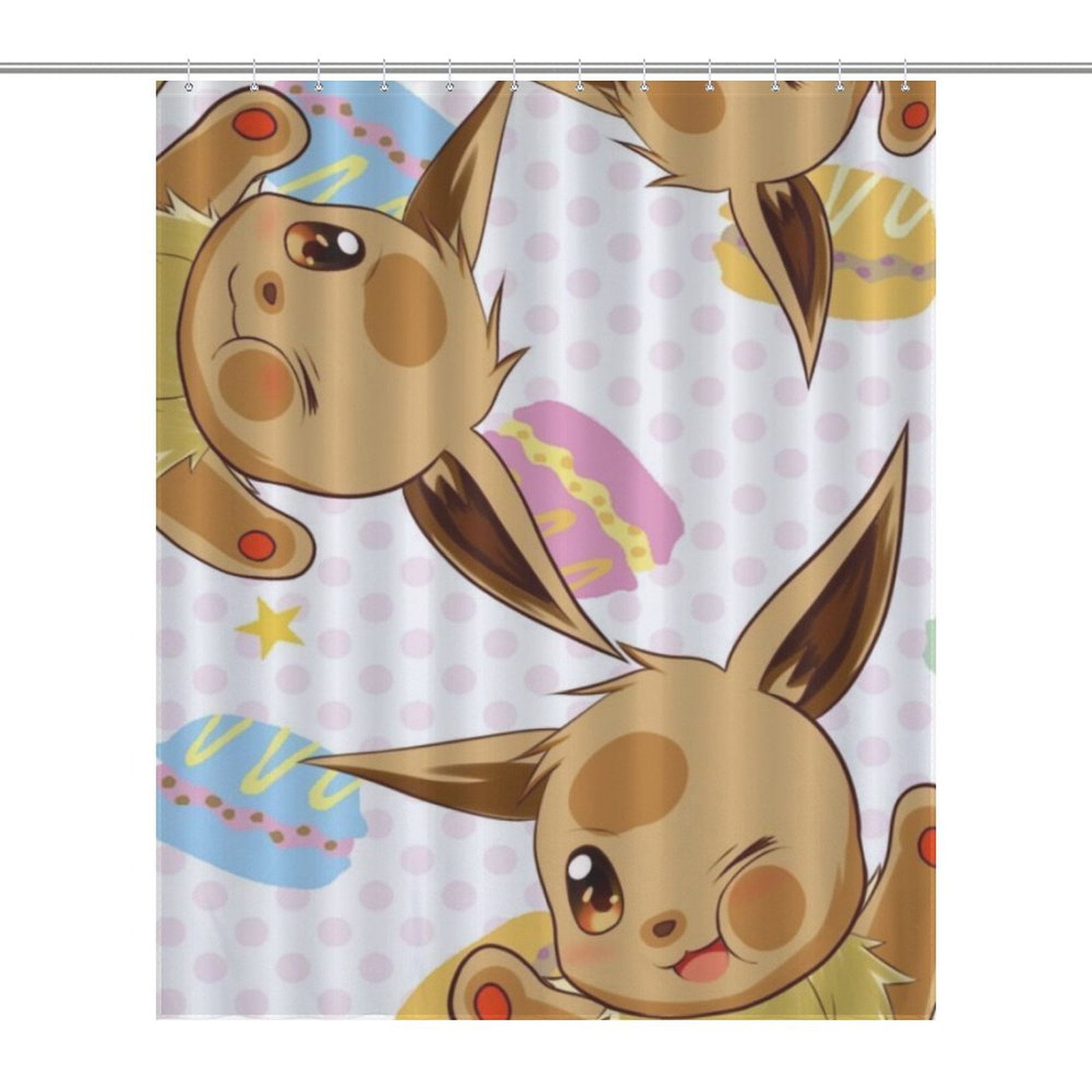 Pokemon Shower Curtain Anime Room Decor Pokemon Merch - Walmart.com
