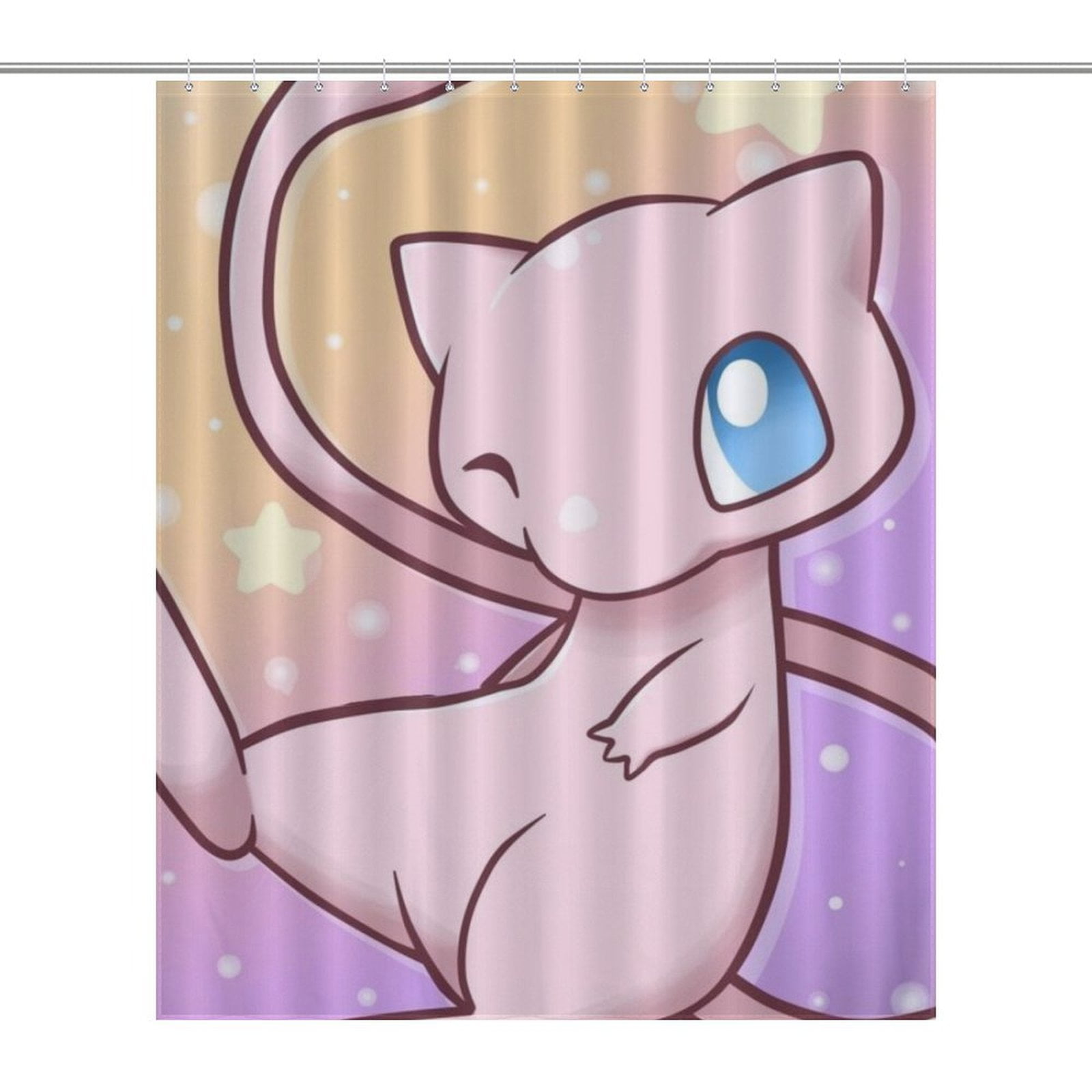 Pokemon Shower Curtain Anime Room Decor Pokemon Merch - Walmart.com