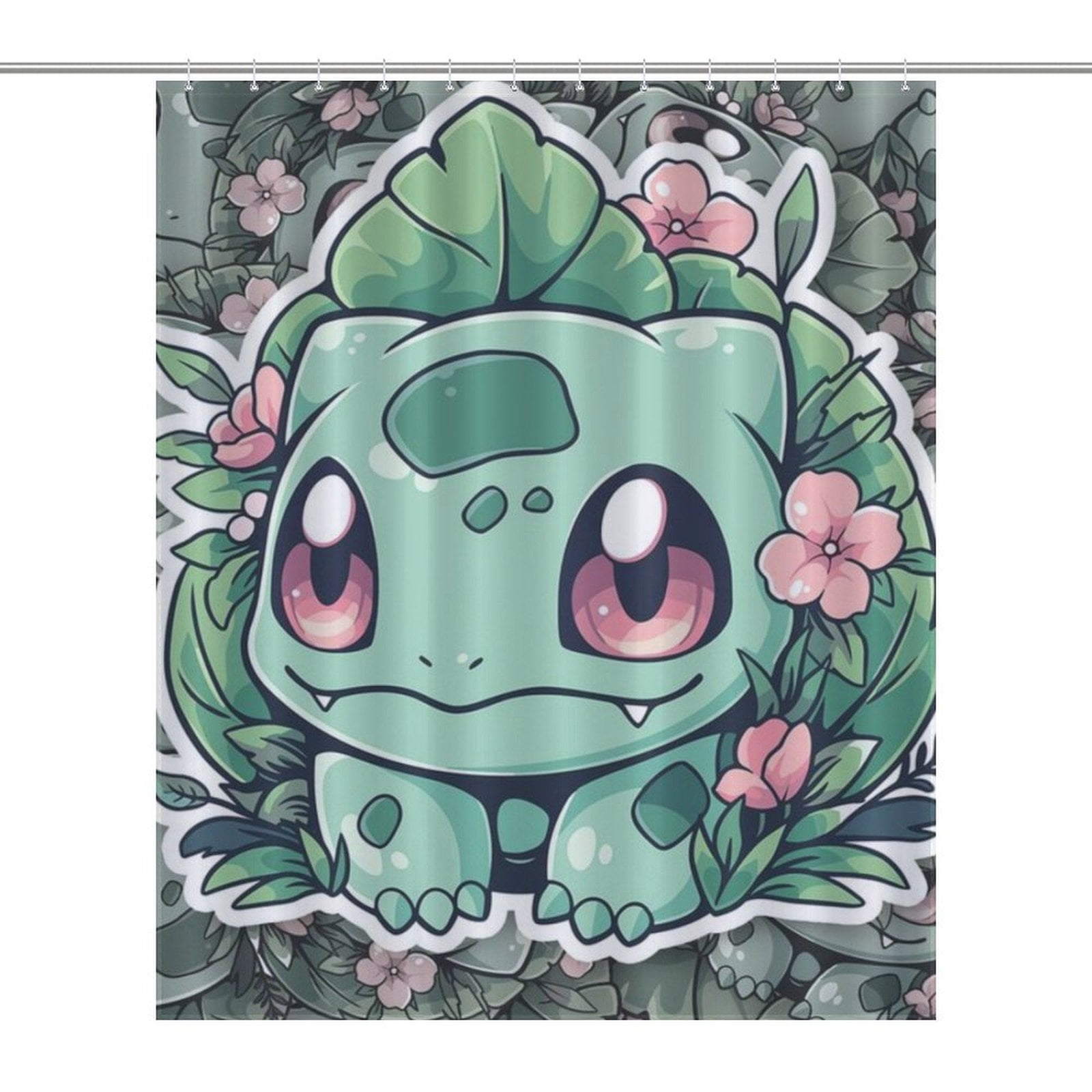 Pokemon Shower Curtain Anime Room Decor Pokemon Merch - Walmart.com