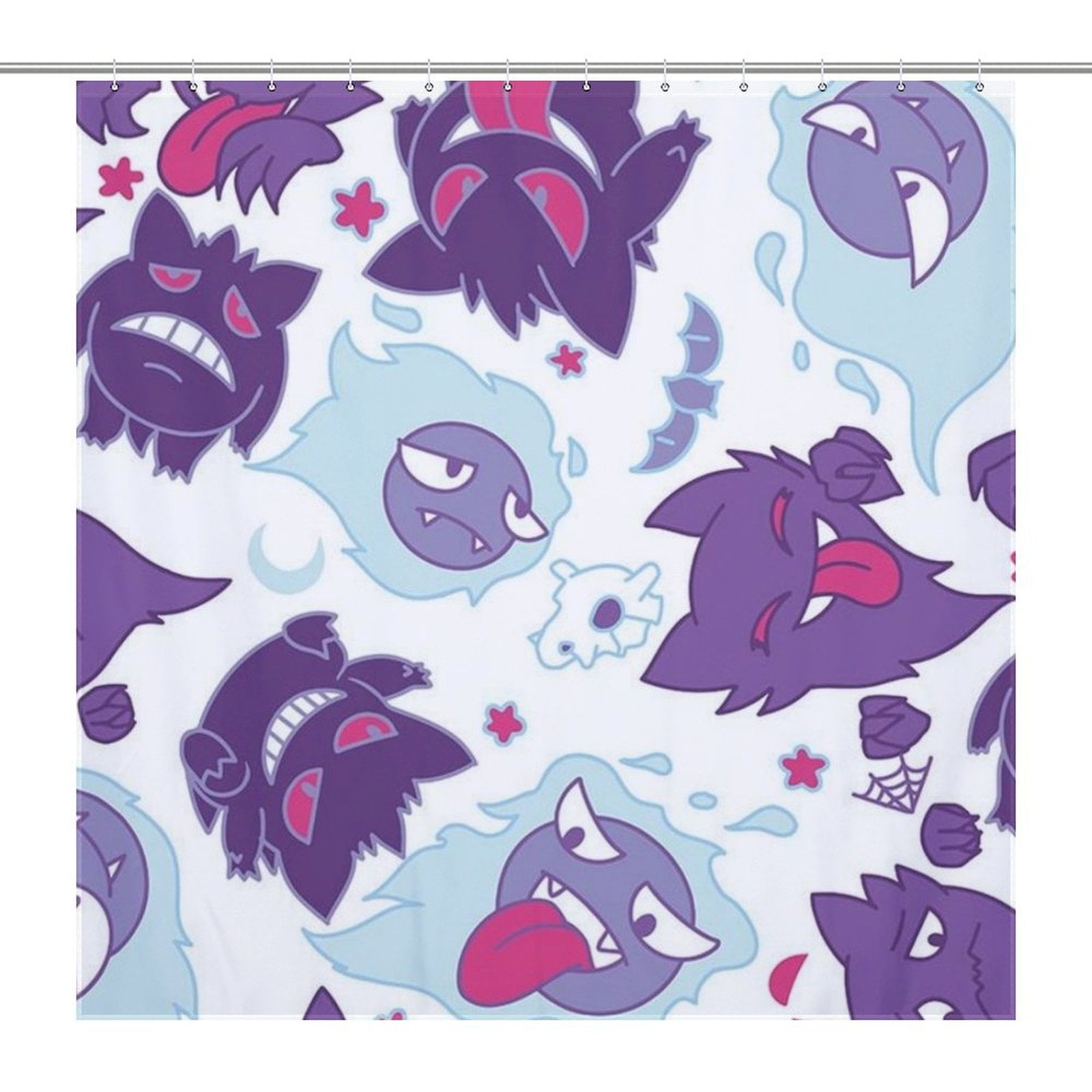 Pokemon Shower Curtain Anime Room Decor Pokemon Merch - Walmart.com