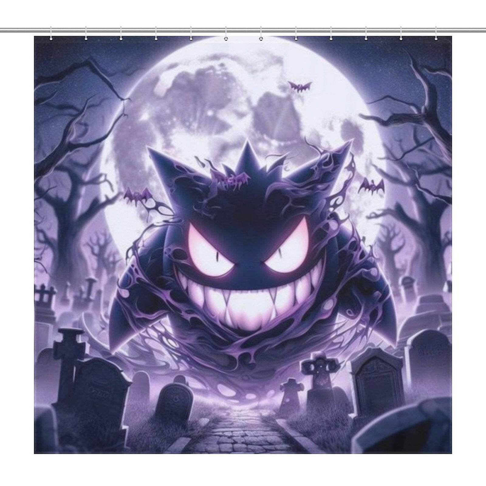 Pokemon Shower Curtain Anime Room Decor Pokemon Merch - Walmart.com