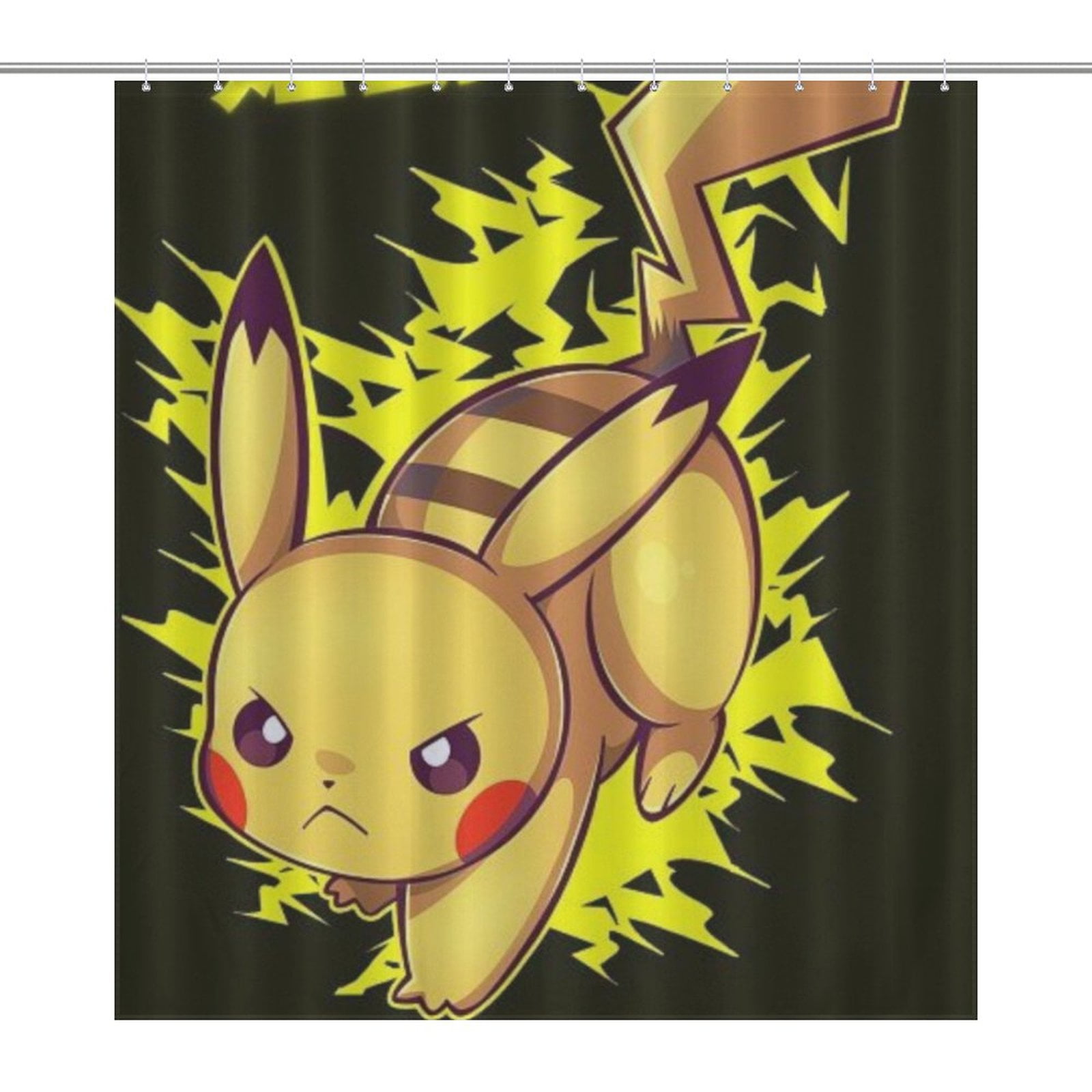 Pokemon Shower Curtain Anime Room Decor Pokemon Merch - Walmart.com