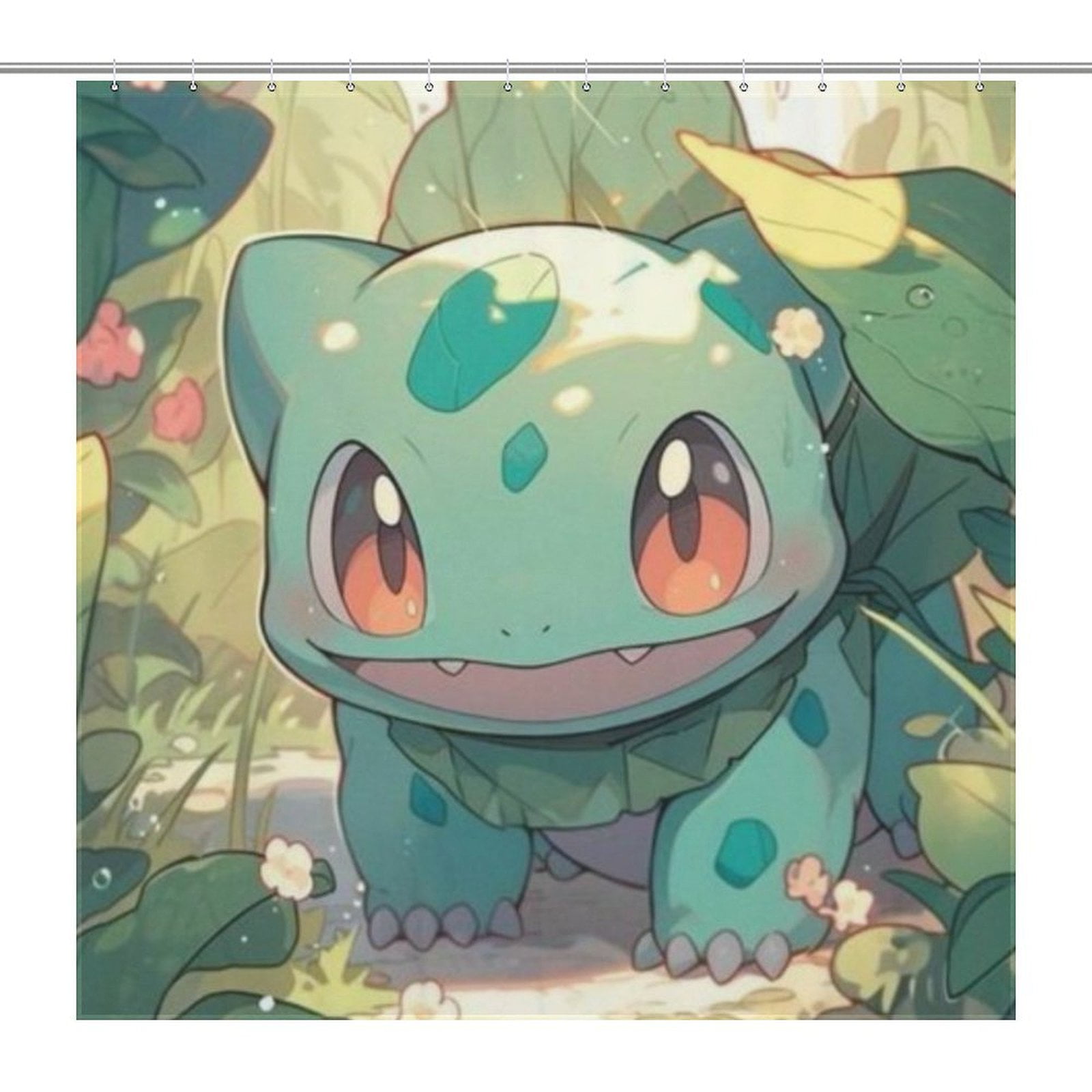 Pokemon Shower Curtain Anime Room Decor Pokemon Merch - Walmart.com