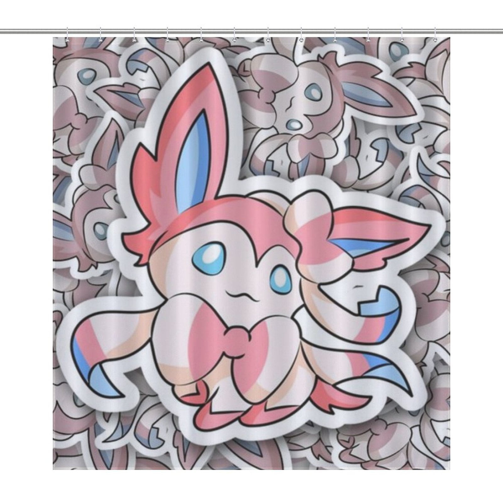 Pokemon Shower Curtain Anime Room Decor Pokemon Merch - Walmart.com
