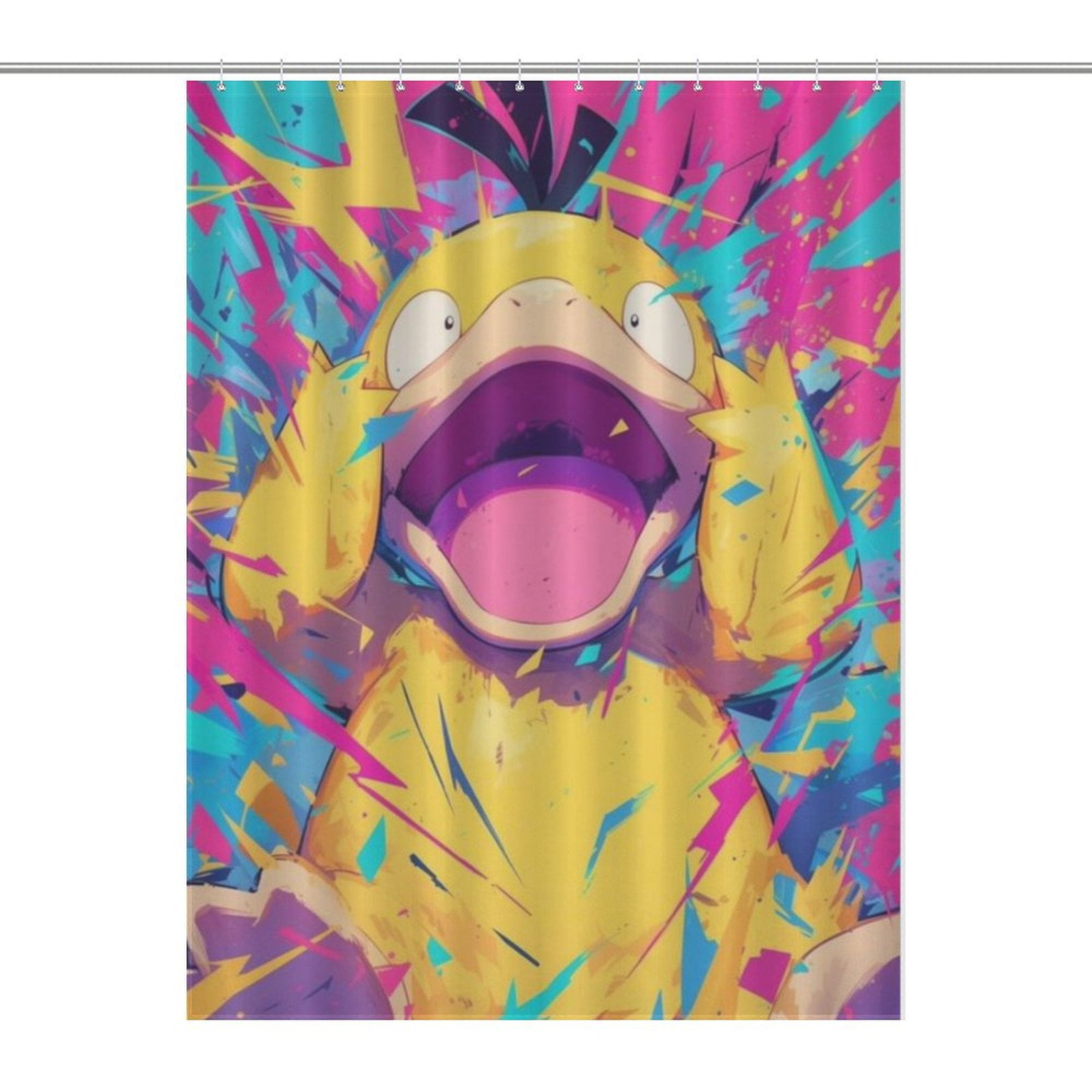 Pokemon Shower Curtain Anime Room Decor Pokemon Merch - Walmart.com