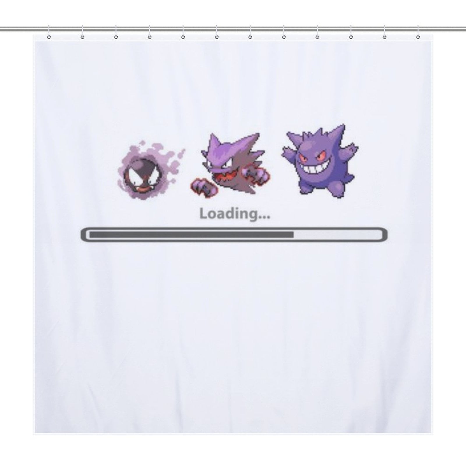 Pokemon Shower Curtain Cartoon Anime for Boys Grils Gift 72x72Inch ...