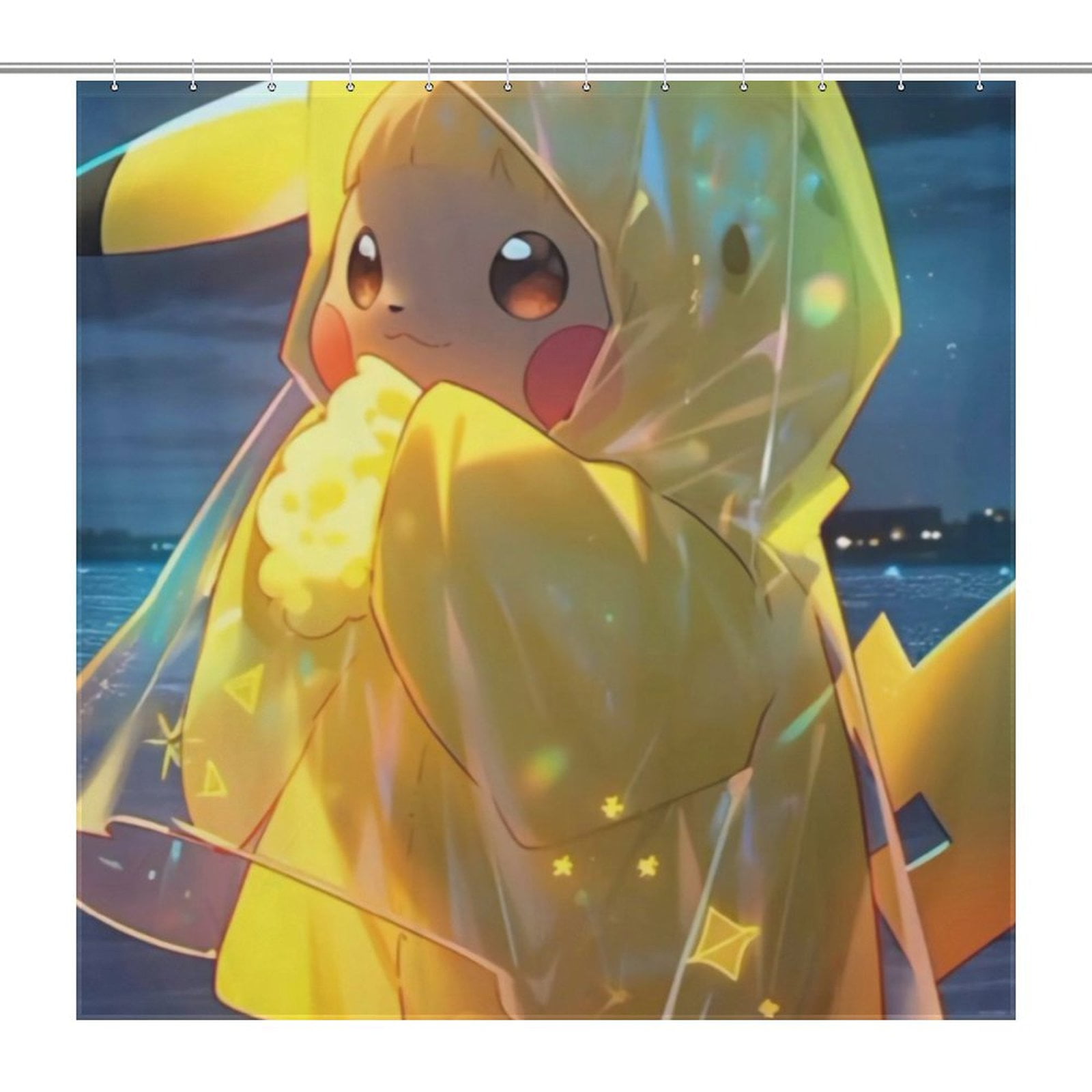 Pokemon Shower Curtain,Shower Curtain Liner,Shower Curtain Fall ...