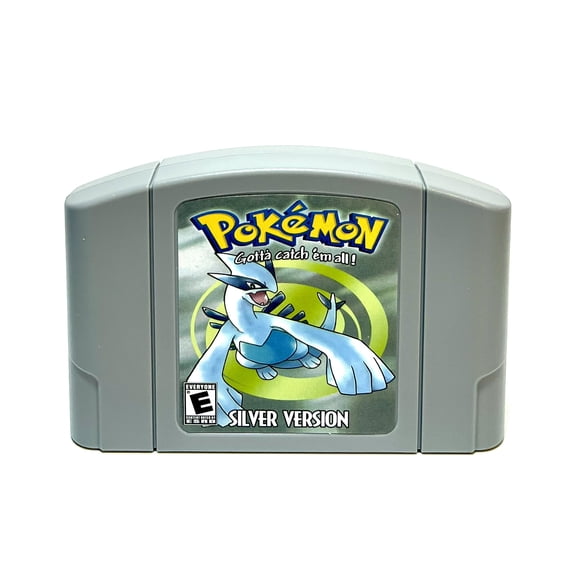 Pokemon Silver N64 Games Cartridge US Version(Special Edition ...
