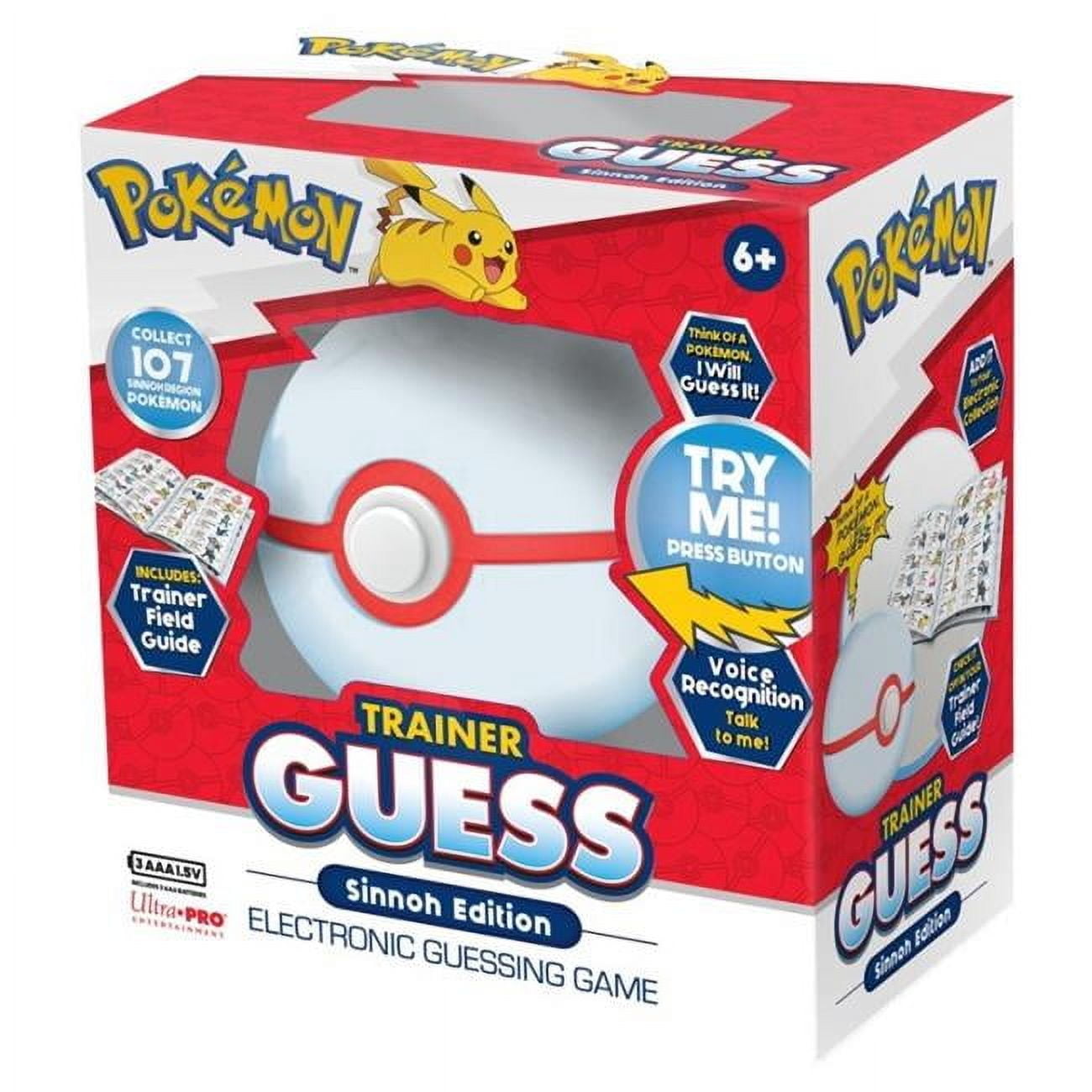 Pokemon Sinnoh Zanzoon Electronic Trainer Guess Board Game - Walmart.com