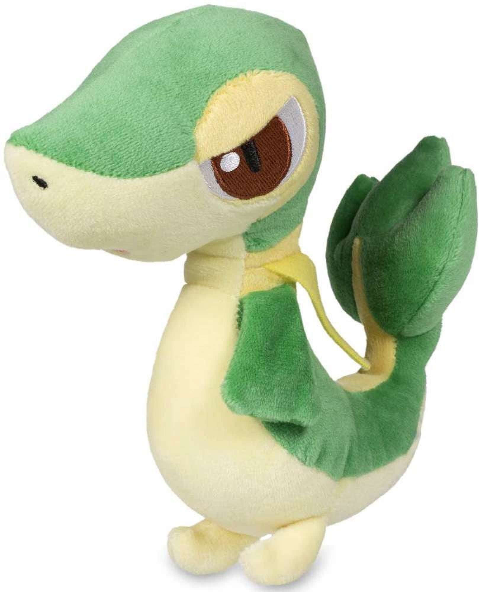 Pokemon Grass Type Starter Snivy Plushie Standard Size - Walmart.com
