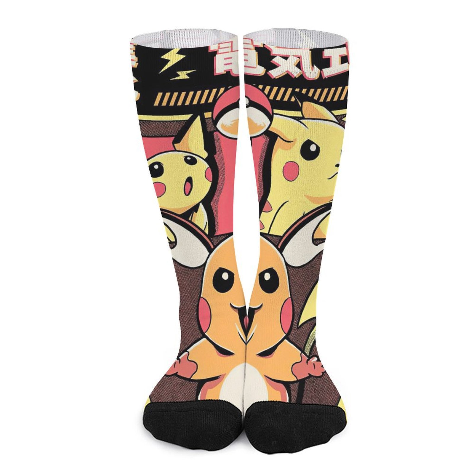 Pokemon Socks Kids Youth Men & Women Over-the-Calf Anime Anime High ...