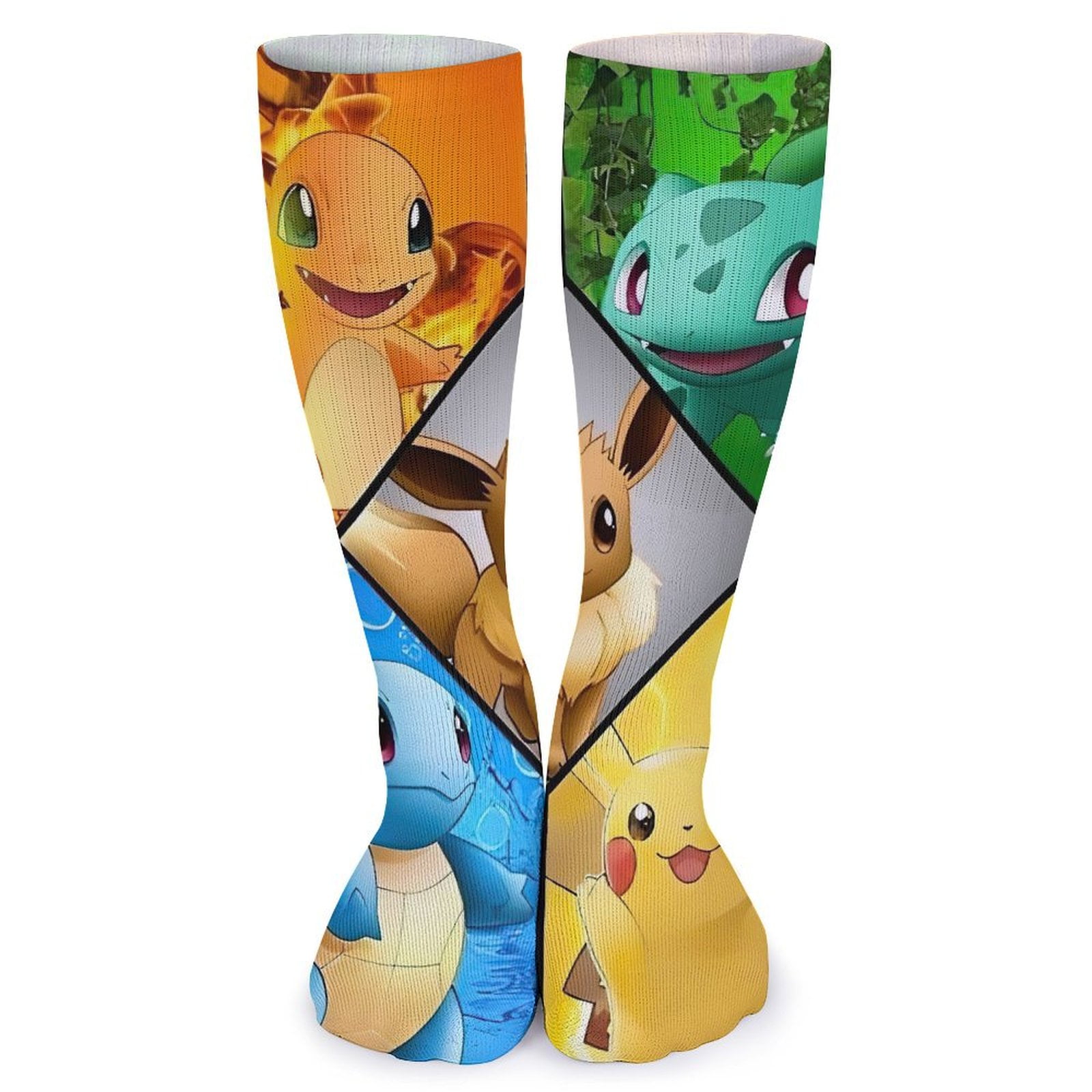 Pokemon Socks Kids Youth Men & Women Over-the-Calf Breathe High Socks ...