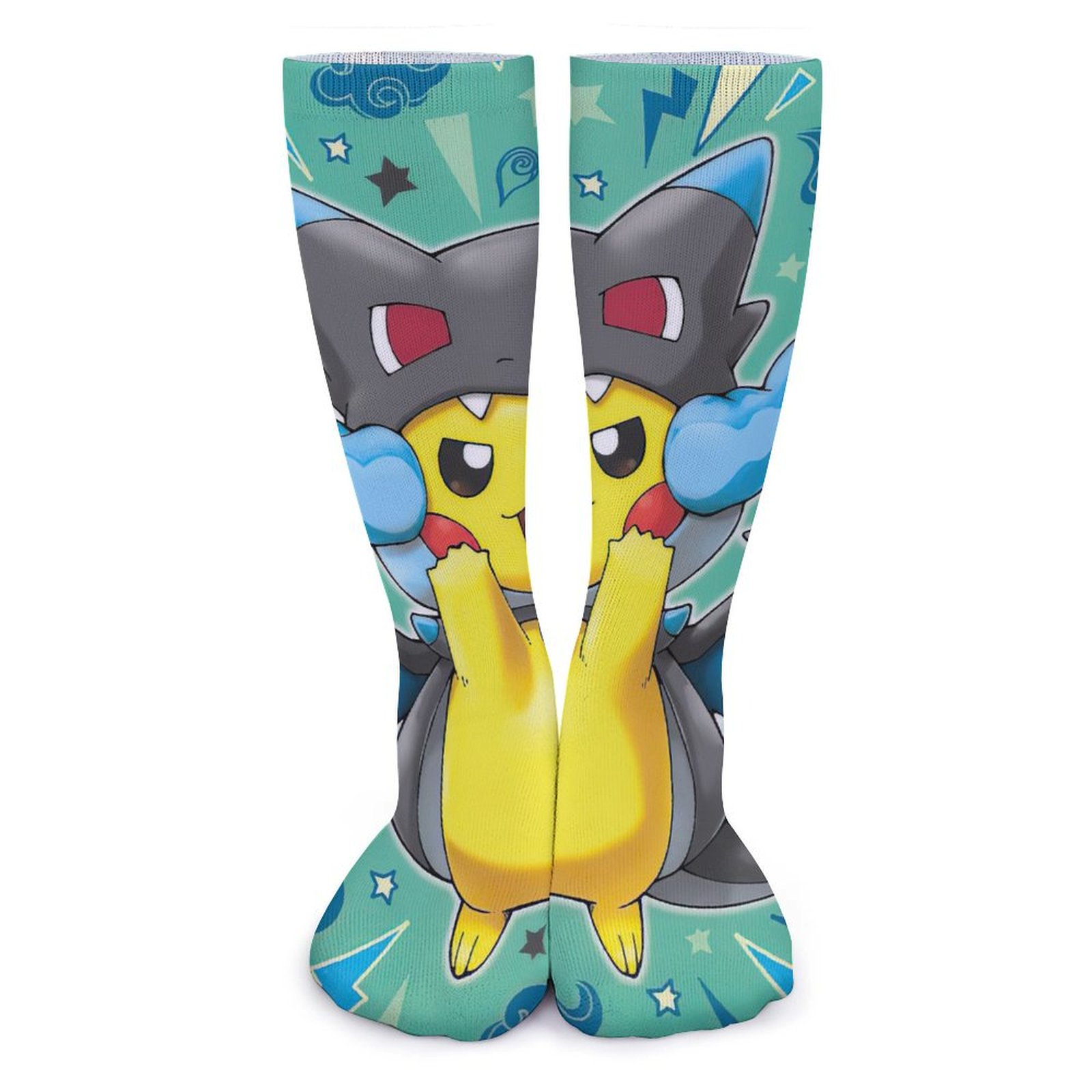 Pokemon Socks Kids Youth Men & Women Over-the-Calf Thick Anime Anime ...